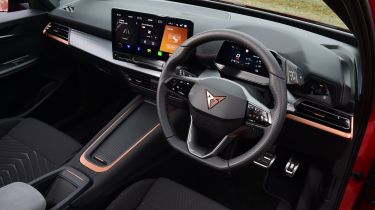 Cupra Born review Interior comfort Carbuyer